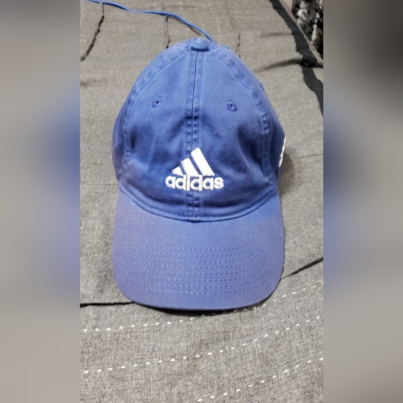 adidas | Accessories | Adidas Blue Dad Hat | Poshmark